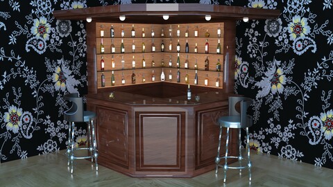 ArtStation - Corner Bar | Resources