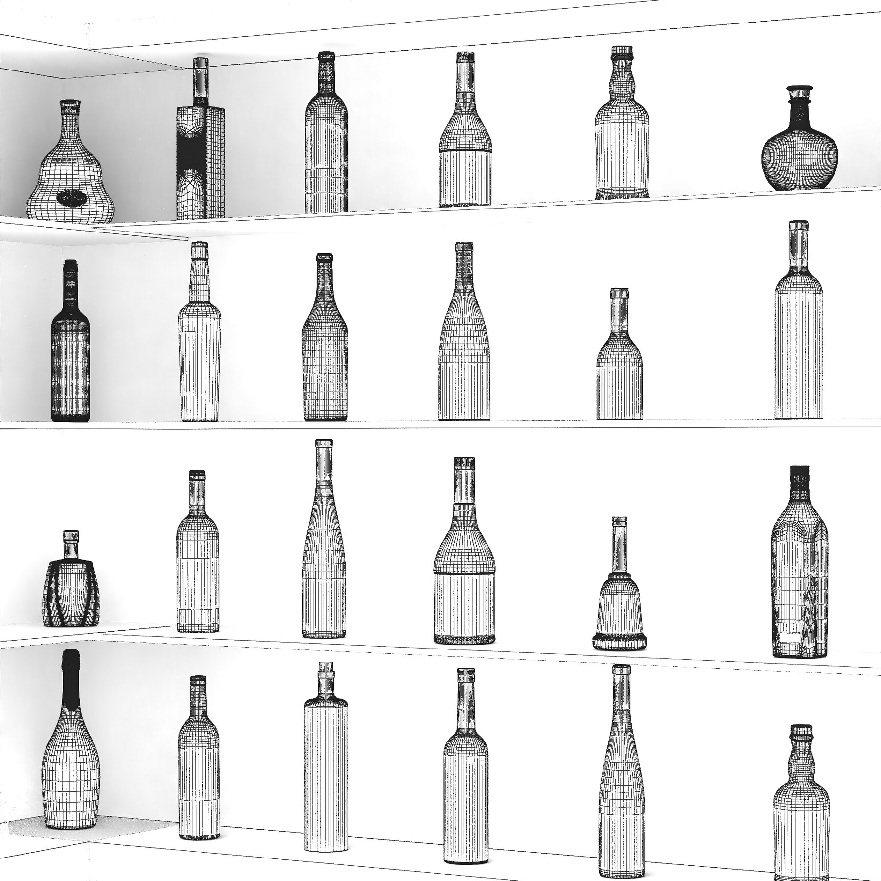 ArtStation - Corner Bar | Resources