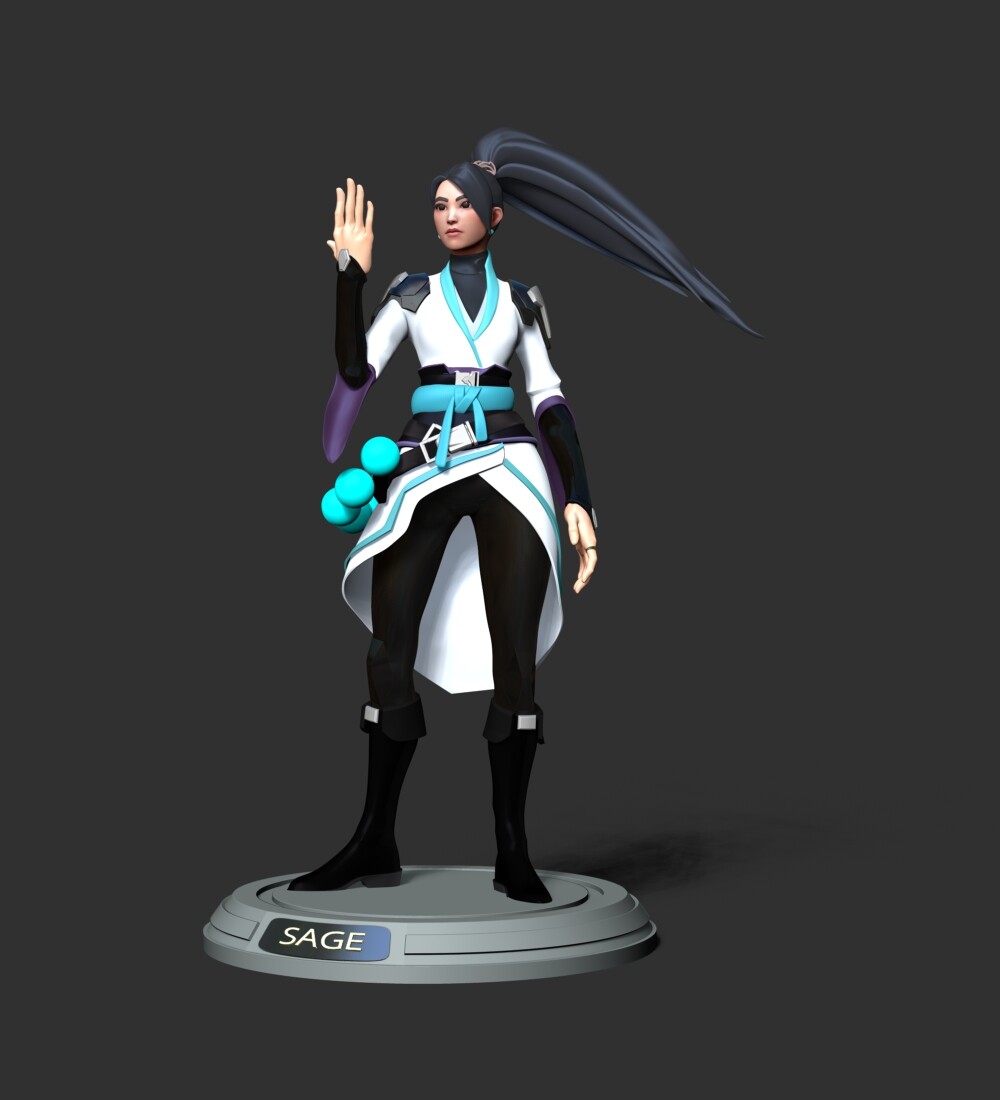 ArtStation - Sage - Valorant | Resources