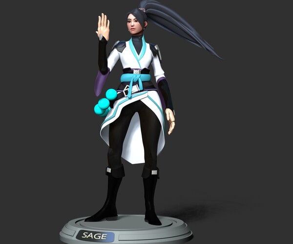 ArtStation - Sage - Valorant | Resources