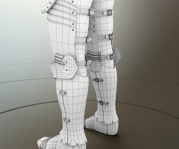 ArtStation - Medieval Italian Plate Armor | Game Assets