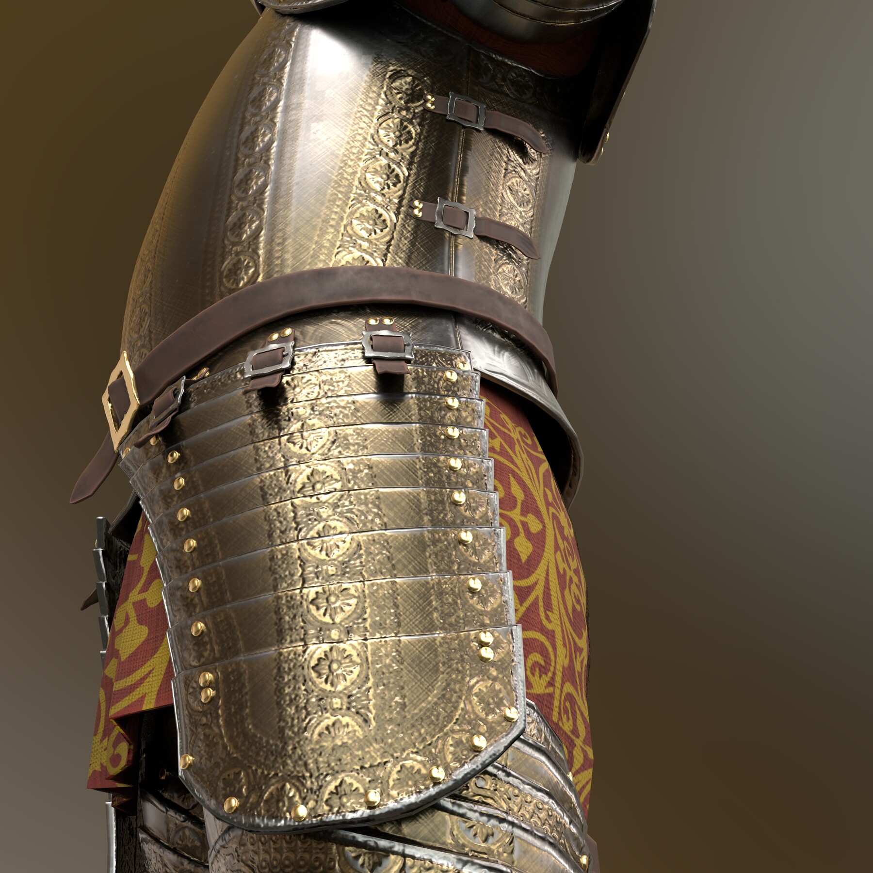 ArtStation - Medieval Italian Plate Armor | Game Assets