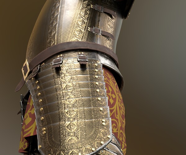 ArtStation - Medieval Italian Plate Armor | Game Assets