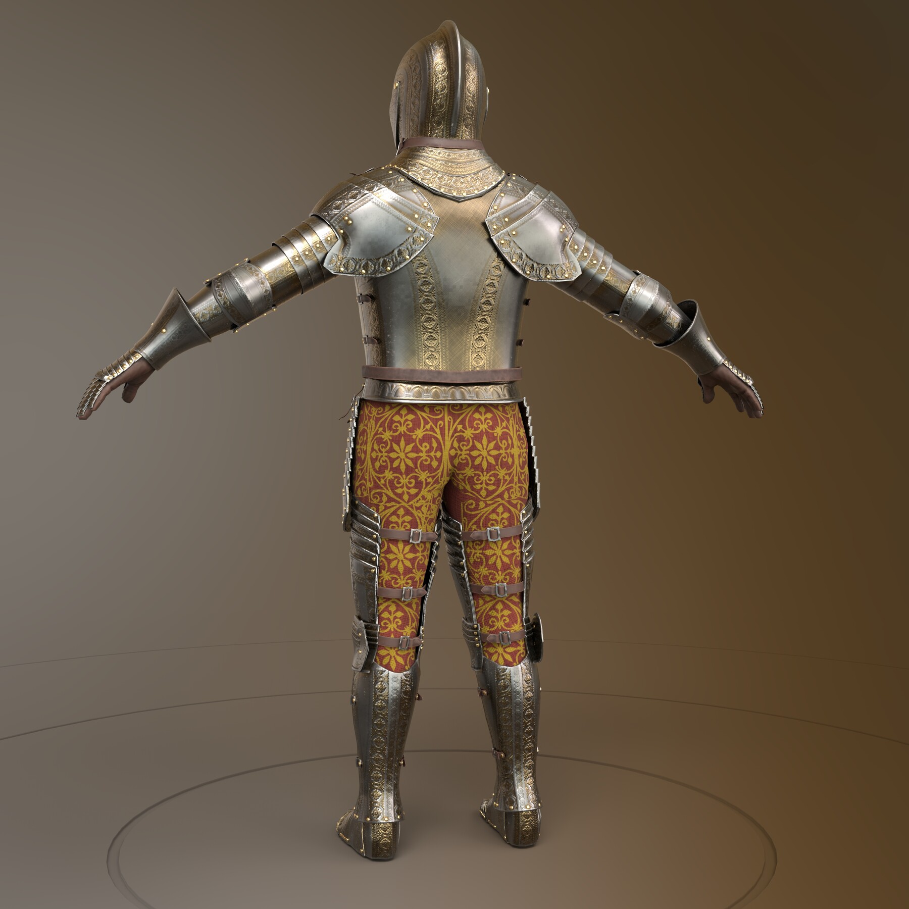 ArtStation - Medieval Italian Plate Armor | Game Assets