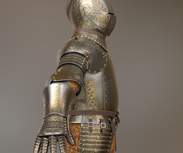 ArtStation - Medieval Italian Plate Armor | Game Assets