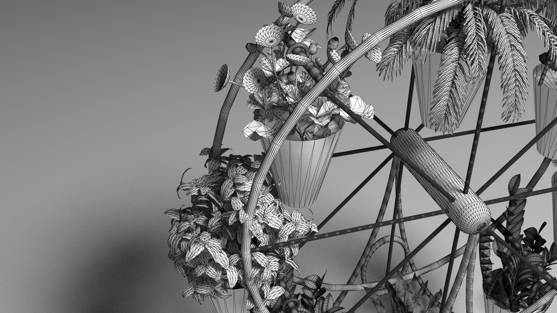 ArtStation - Decorative Flower Stand | Resources