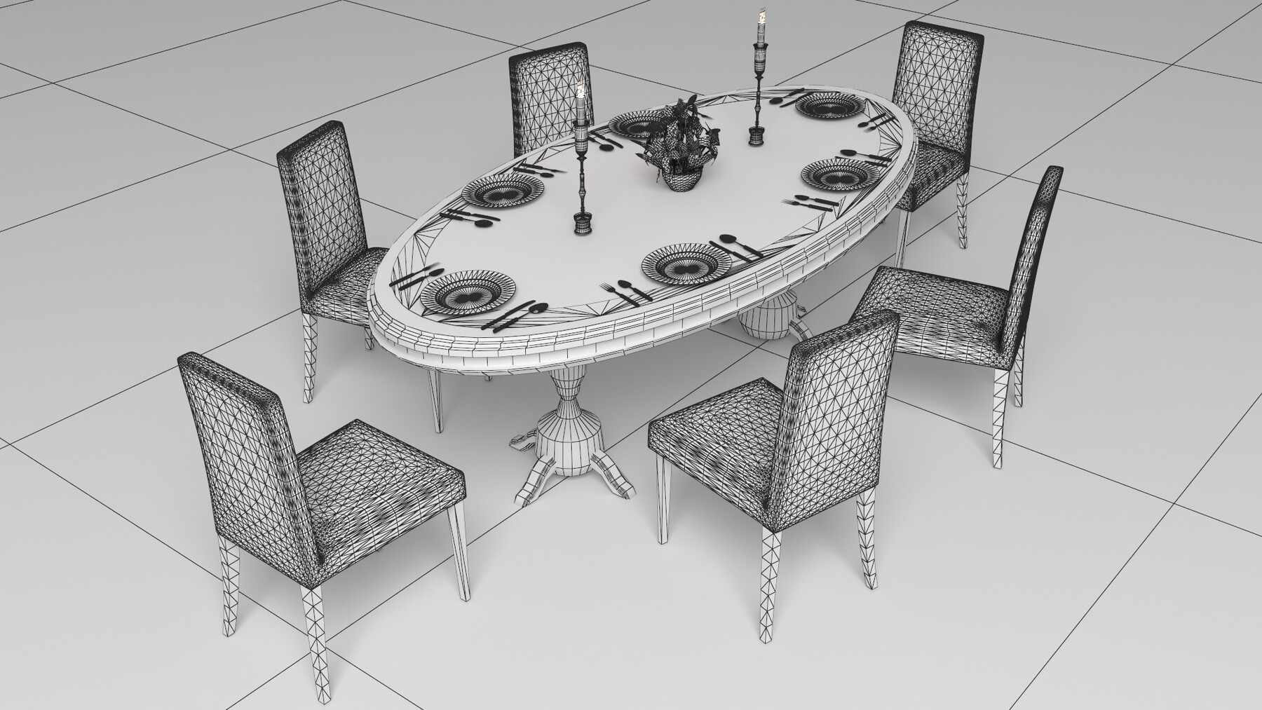 ArtStation - Dinner Table 4K | Resources