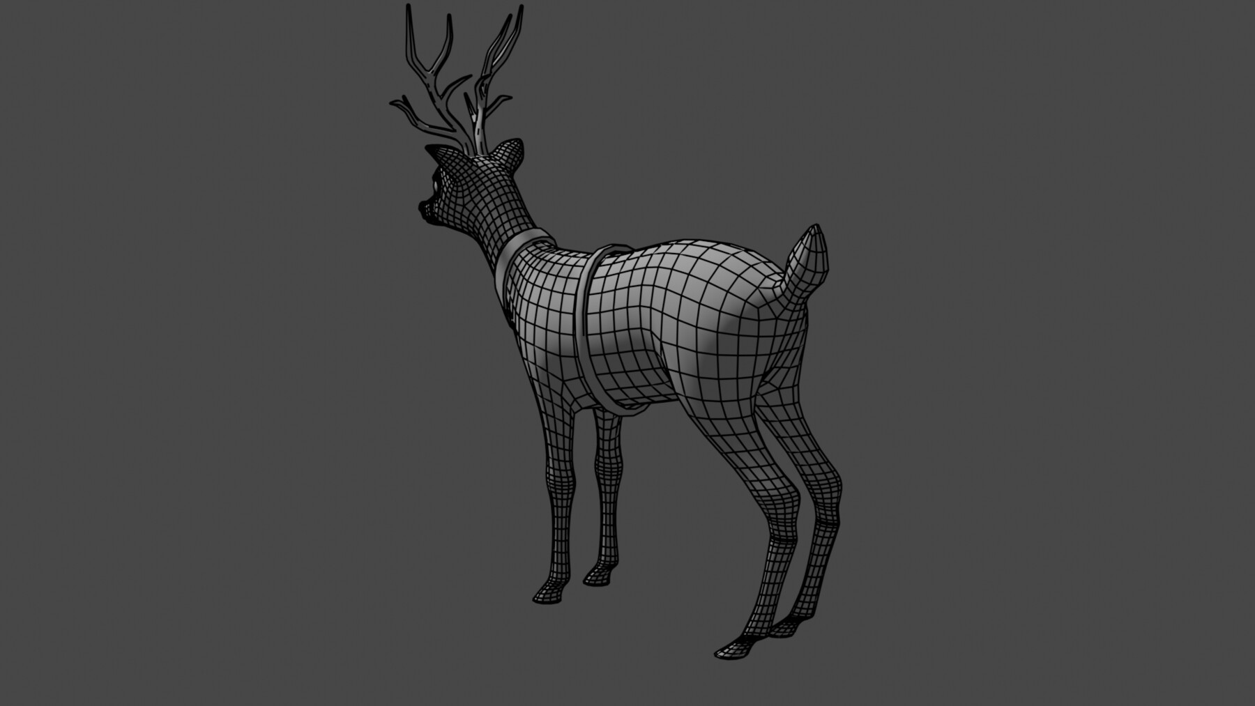 ArtStation - Rigged Cartoon Deer Blender / Unity | Game Assets