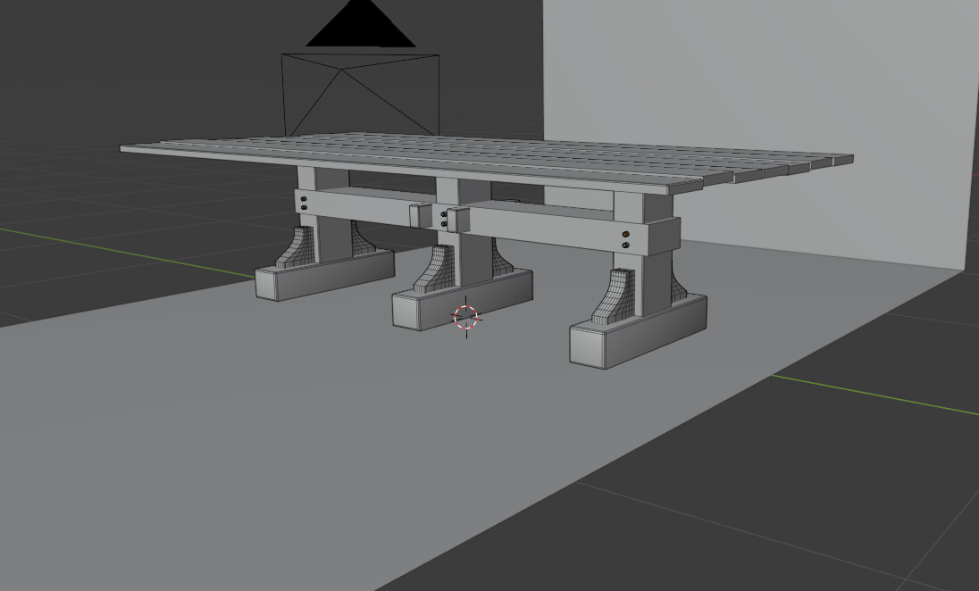 ArtStation - Medieval Table | Game Assets