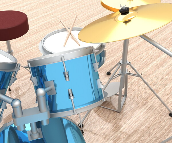 ArtStation - Drum Set 4K | Resources