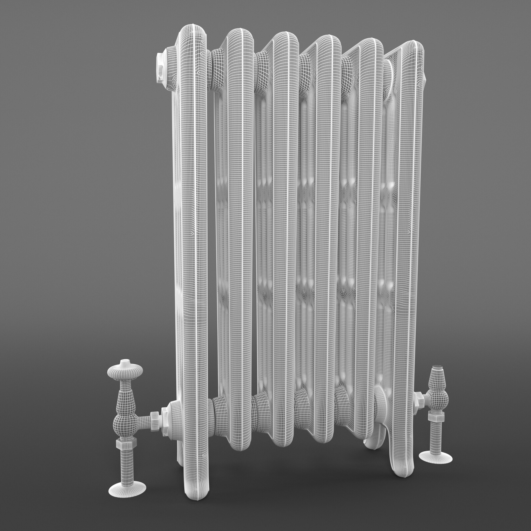 ArtStation - ARROLL NEO-CLASSIC CAST IRON RADIATORS | Game Assets