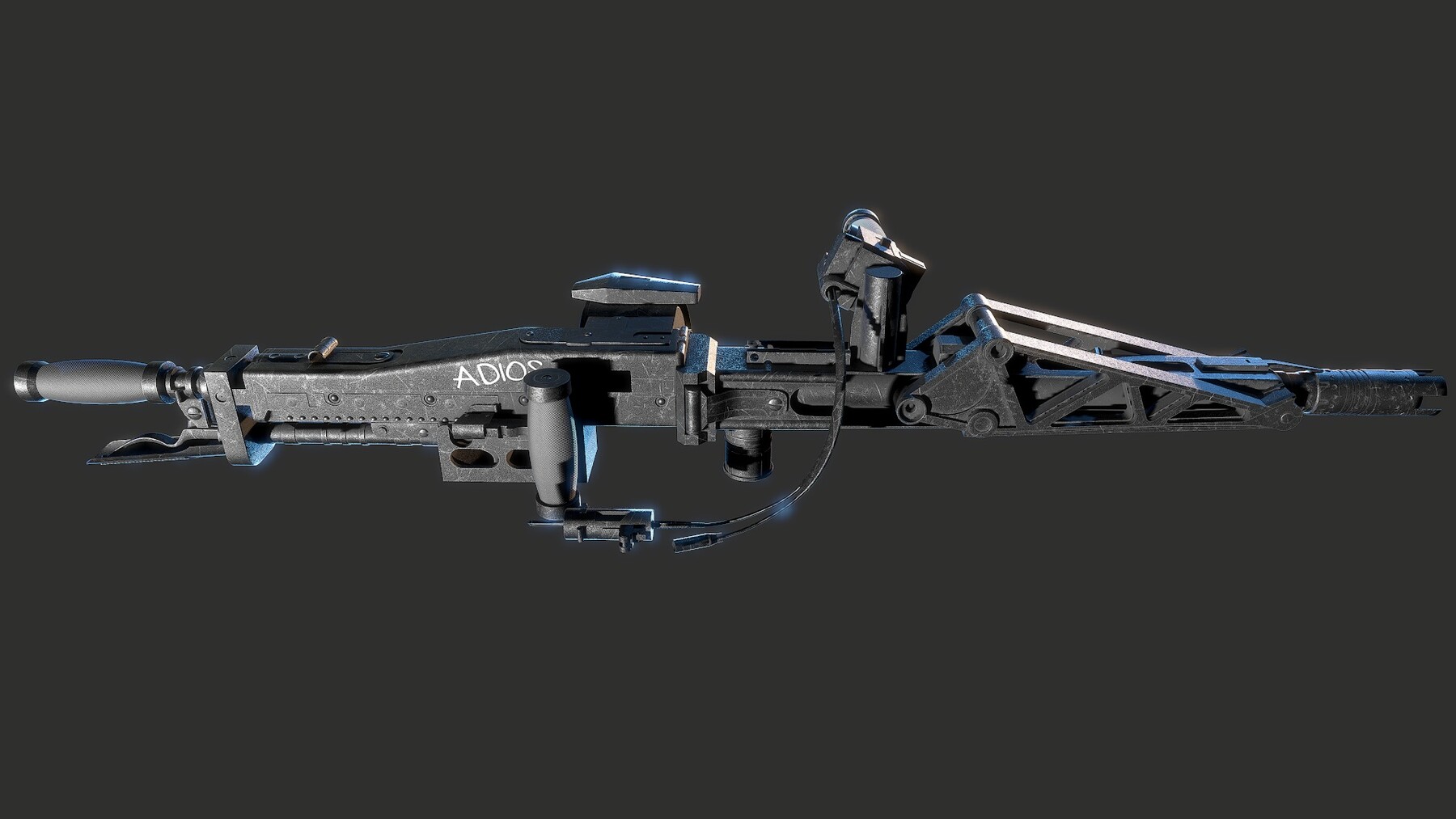 ArtStation - M56 Smartgun Aliens | Resources