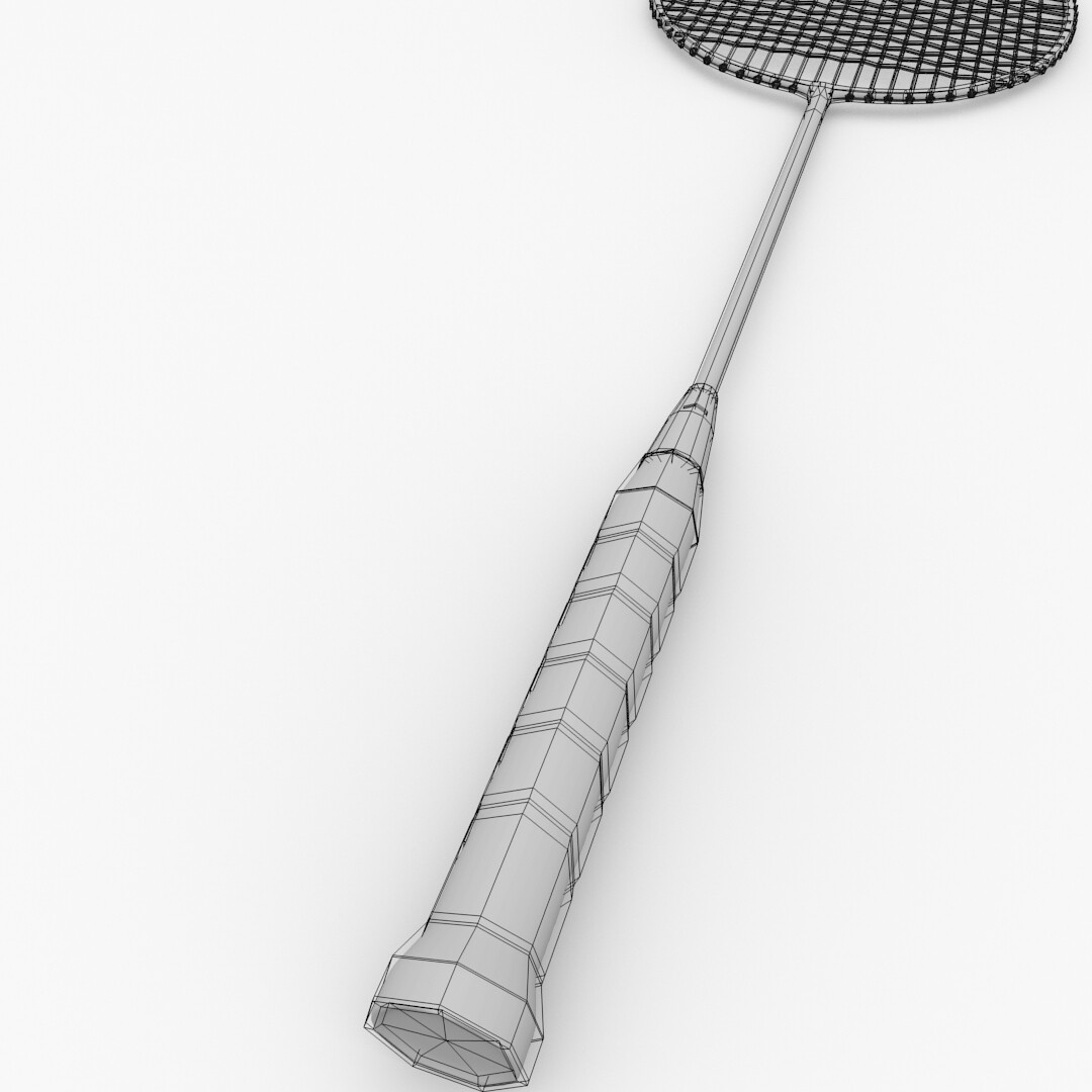 ArtStation - Badminton Racquet | Game Assets