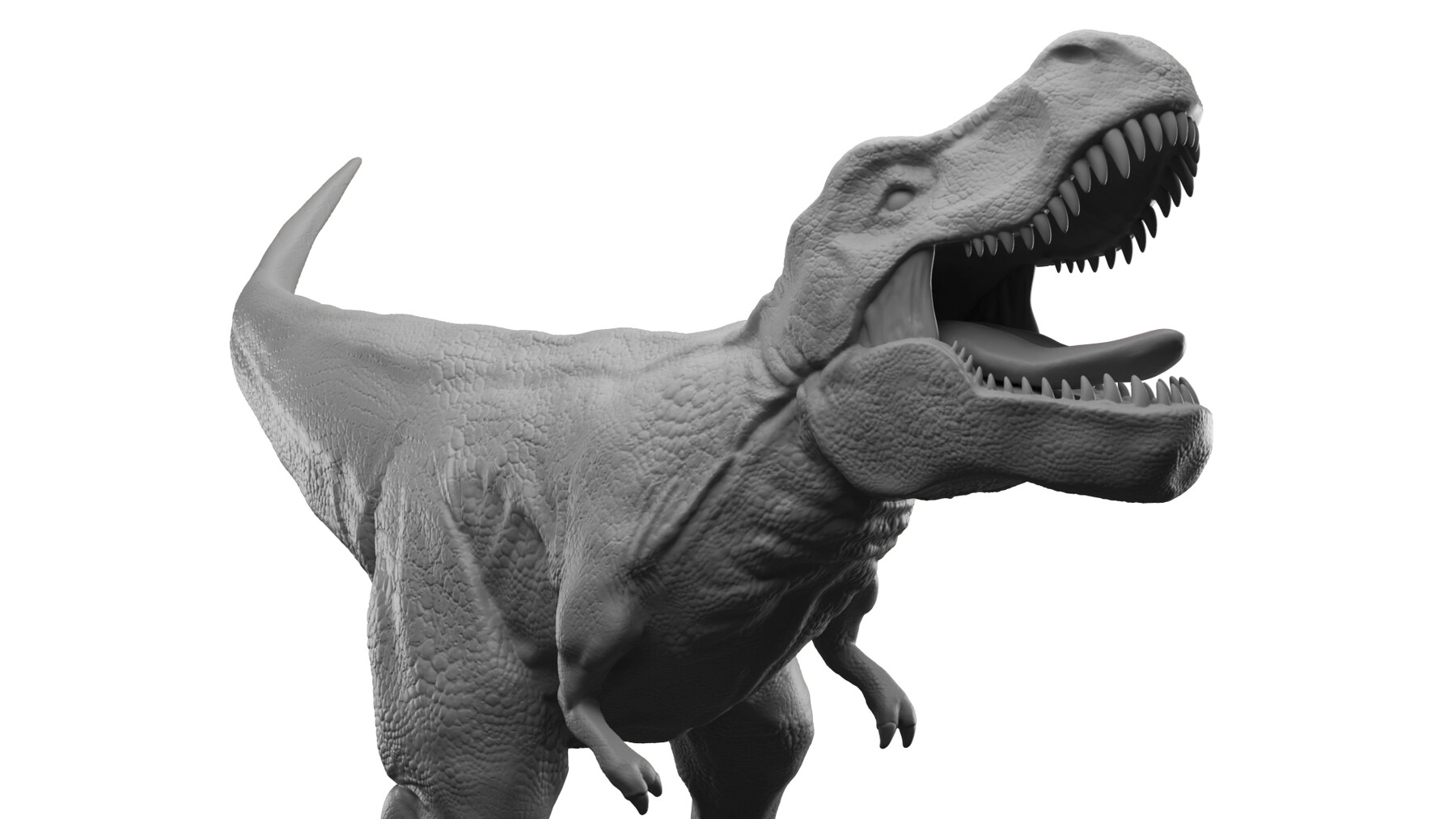 ArtStation - T REX 3D MODEL | Resources