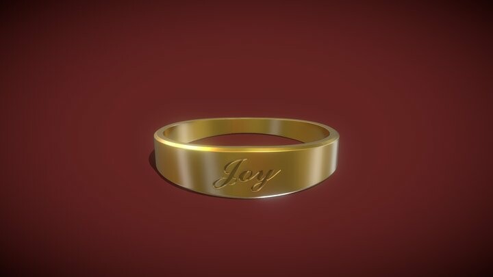 ArtStation - Joy Ring Female Gold | Resources