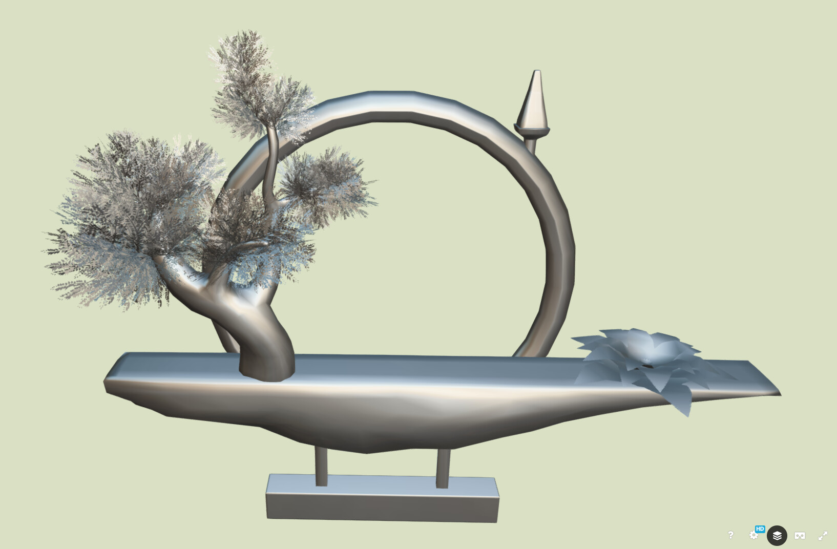 ArtStation - Chinese Style LED Light ( LP ) ( Stylized ) | Game Assets