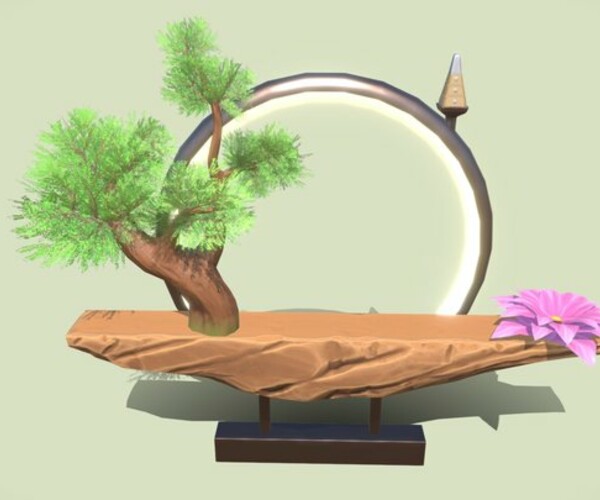 ArtStation - Chinese Style LED Light ( LP ) ( Stylized ) | Game Assets