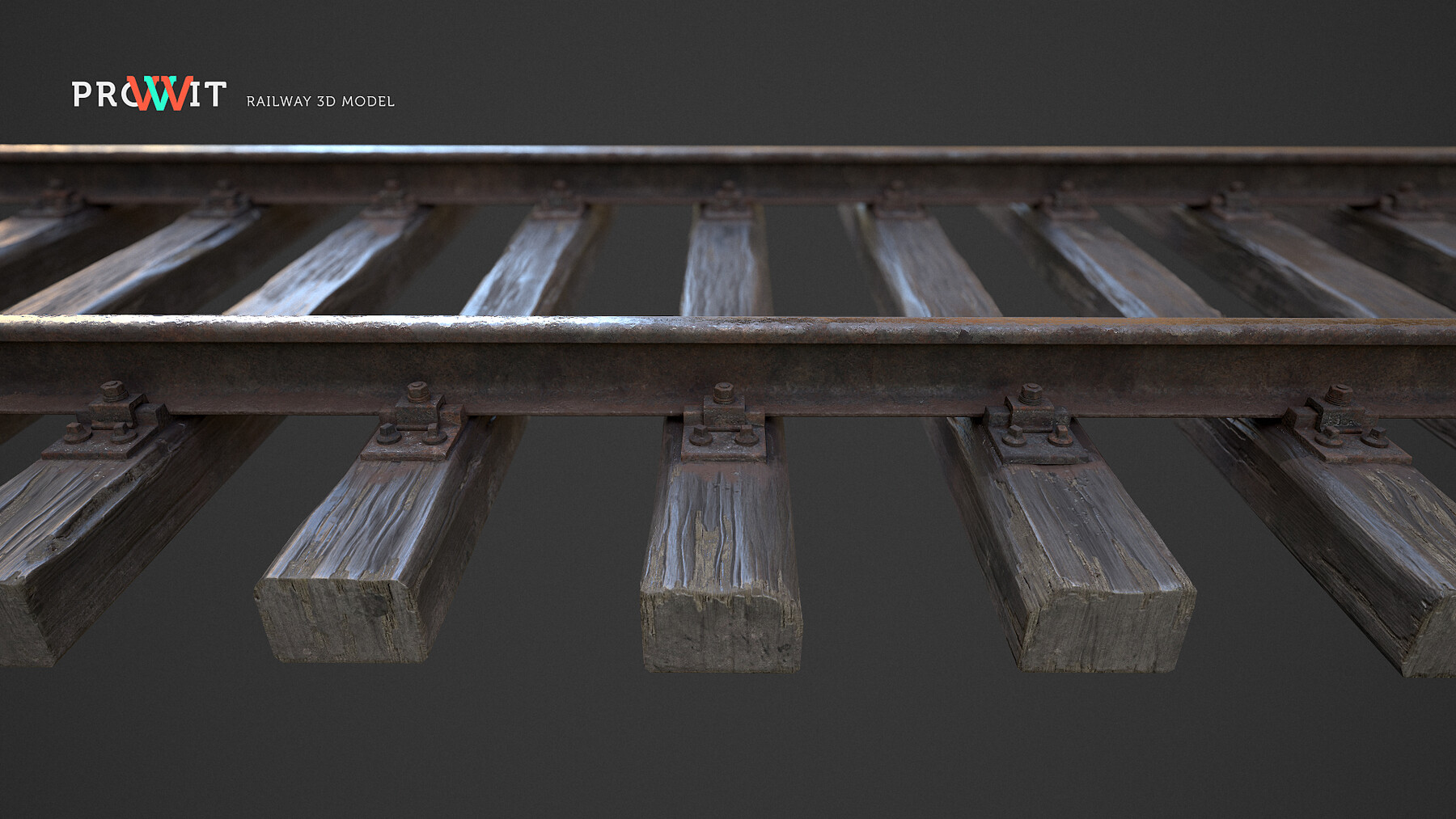 ArtStation - Railway 3D model | Game Assets