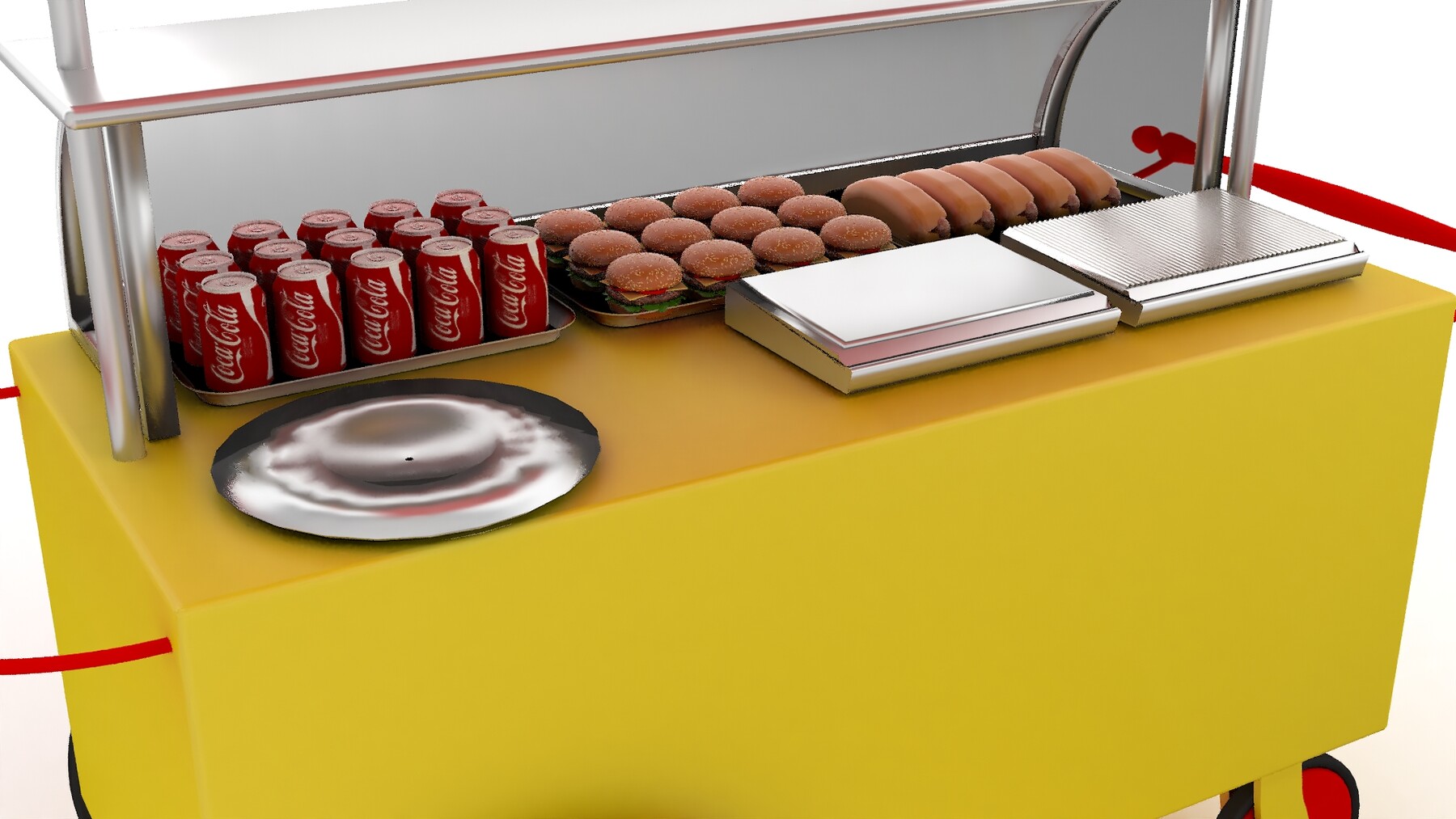 ArtStation - Fast Food Cart | Resources