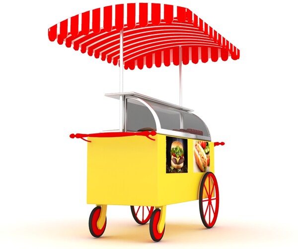 ArtStation - Fast Food Cart | Resources