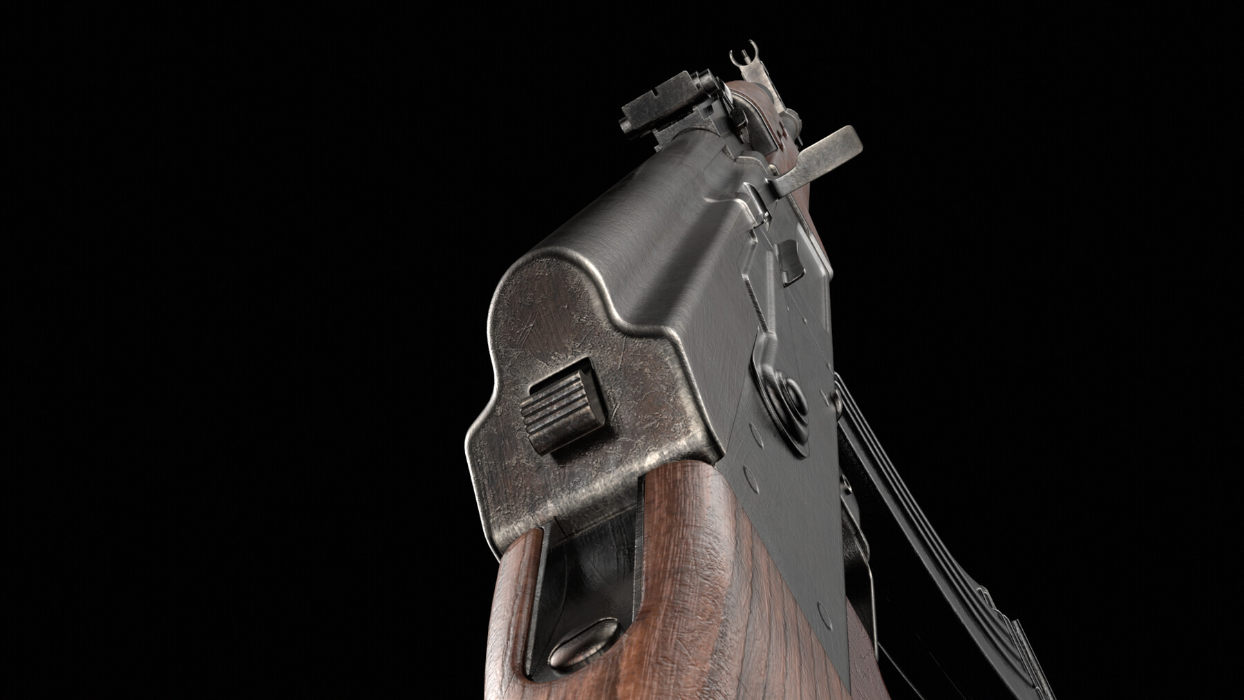 ArtStation - AK-47 / AKS Kalashnikov Assault Rifles (Game Ready) | Game ...