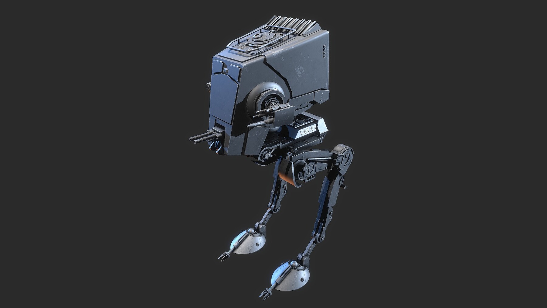 ArtStation - AT-ST Star Wars | Resources