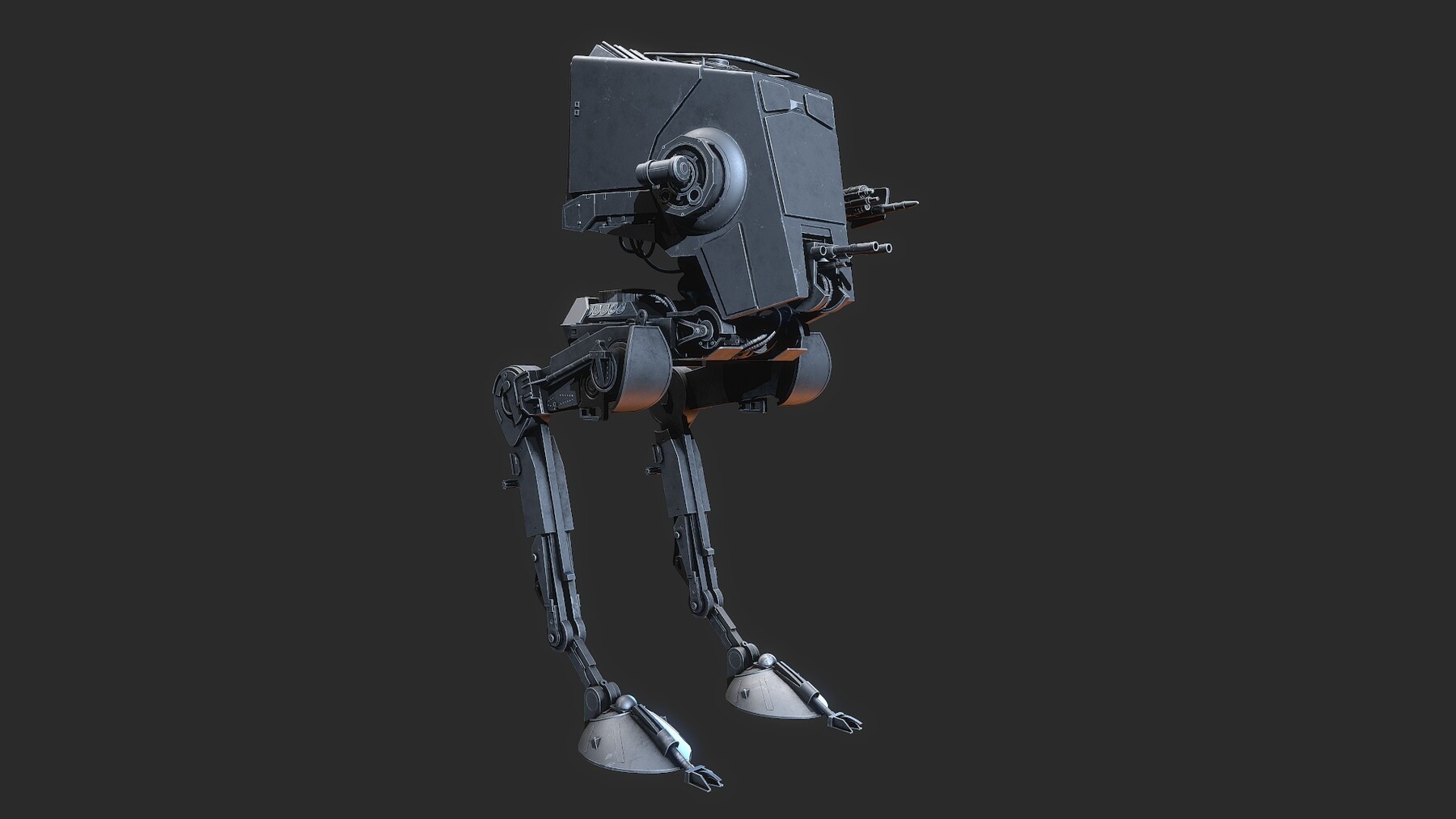 ArtStation - AT-ST Star Wars | Resources