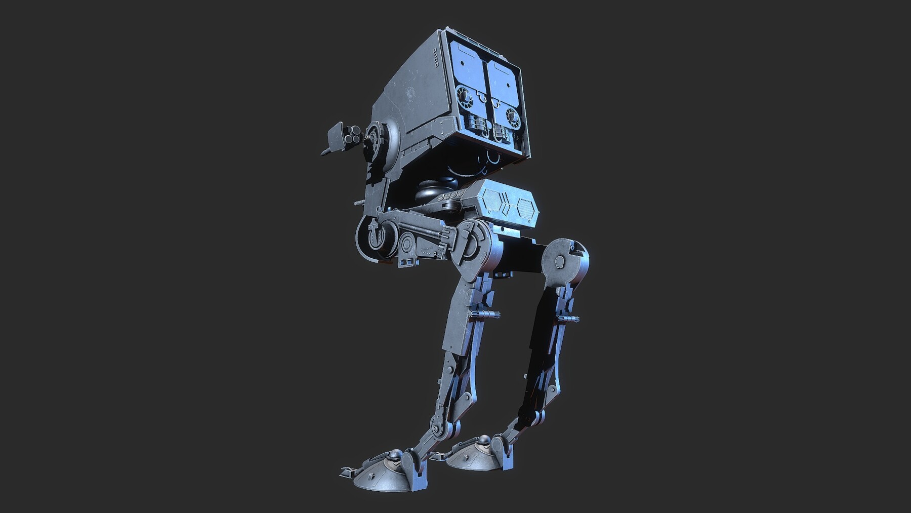 ArtStation - AT-ST Star Wars | Resources