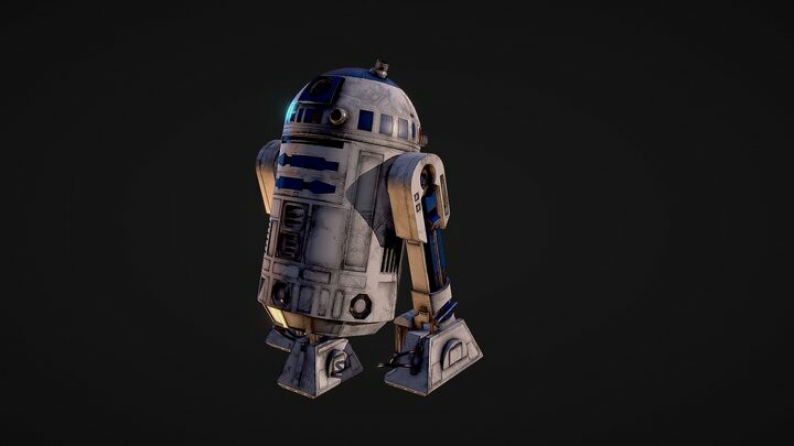 ArtStation - R2D2 Star Wars | Resources