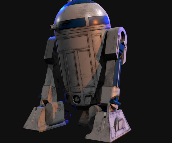 ArtStation - R2D2 Star Wars | Resources