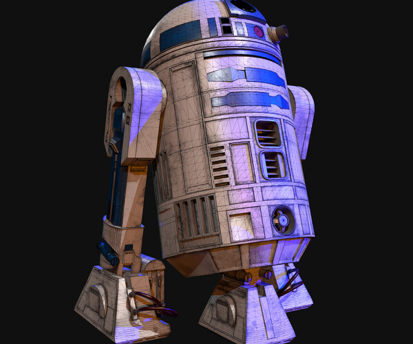 ArtStation - R2D2 Star Wars | Resources