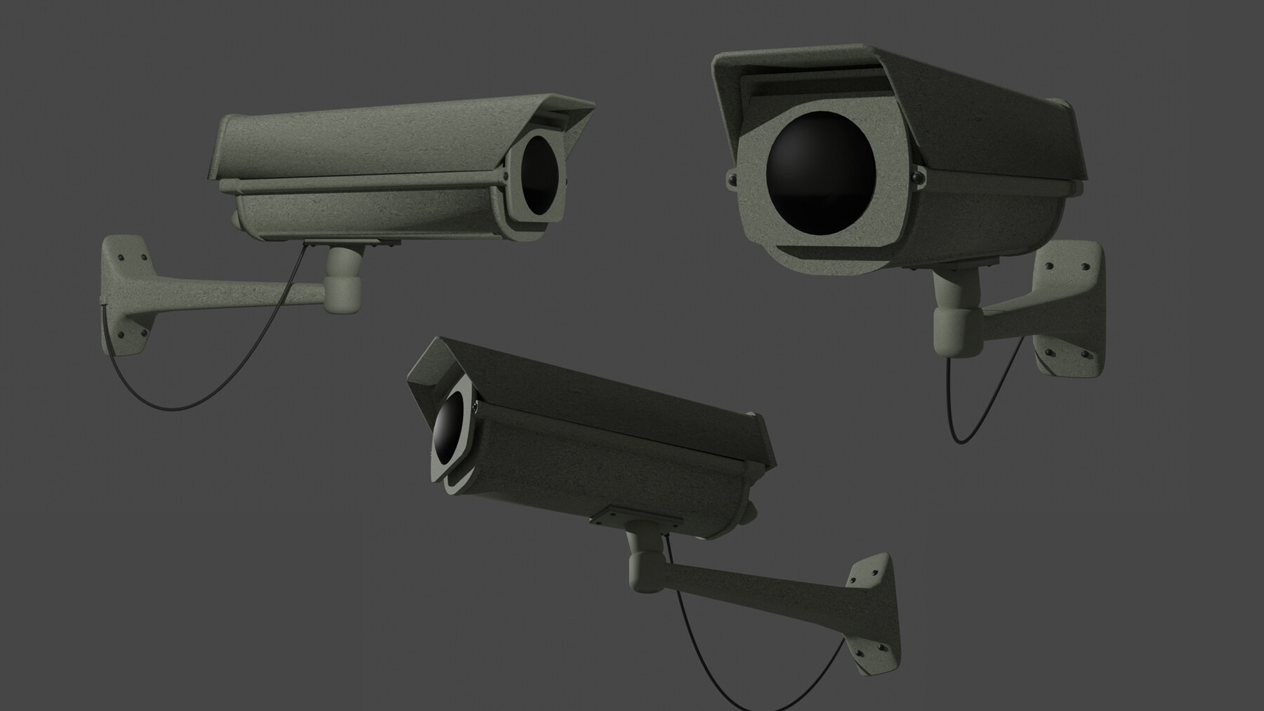 ArtStation - Security Camera 3d Model Obj/Fbx/Blend | Resources