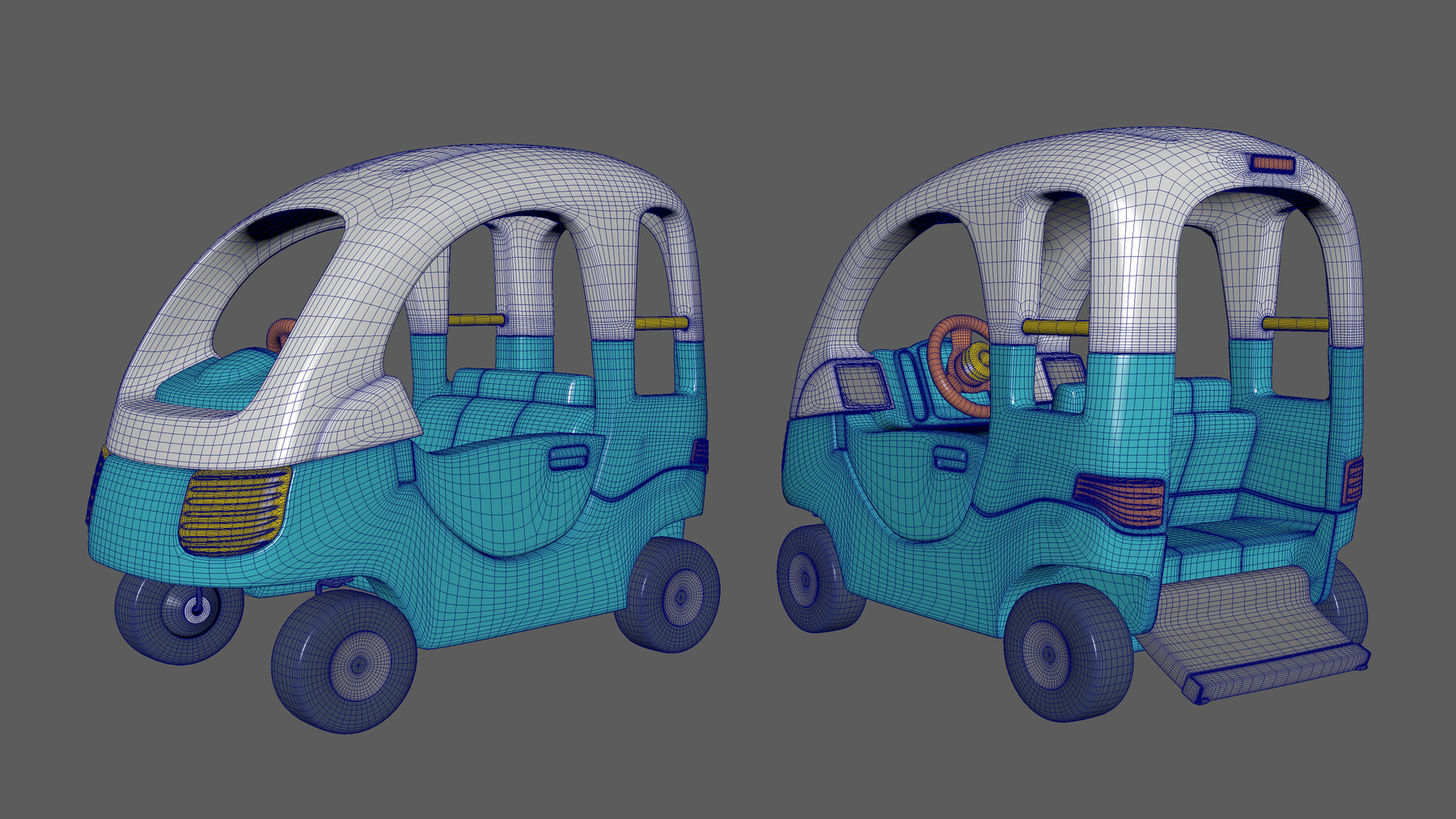 ArtStation - toy car model | Resources