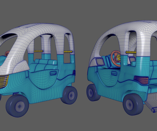 ArtStation - toy car model | Resources