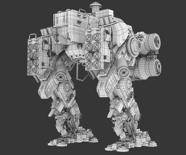 ArtStation - Heavy Mech | Resources