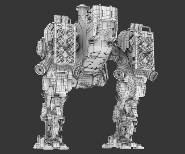 ArtStation - Heavy Mech | Resources