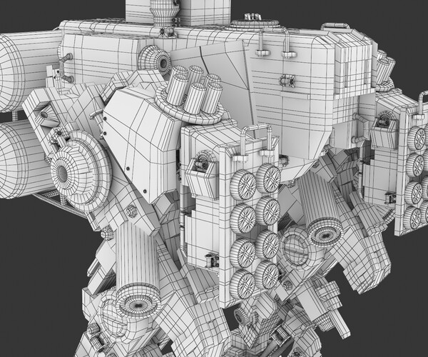 ArtStation - Heavy Mech | Resources
