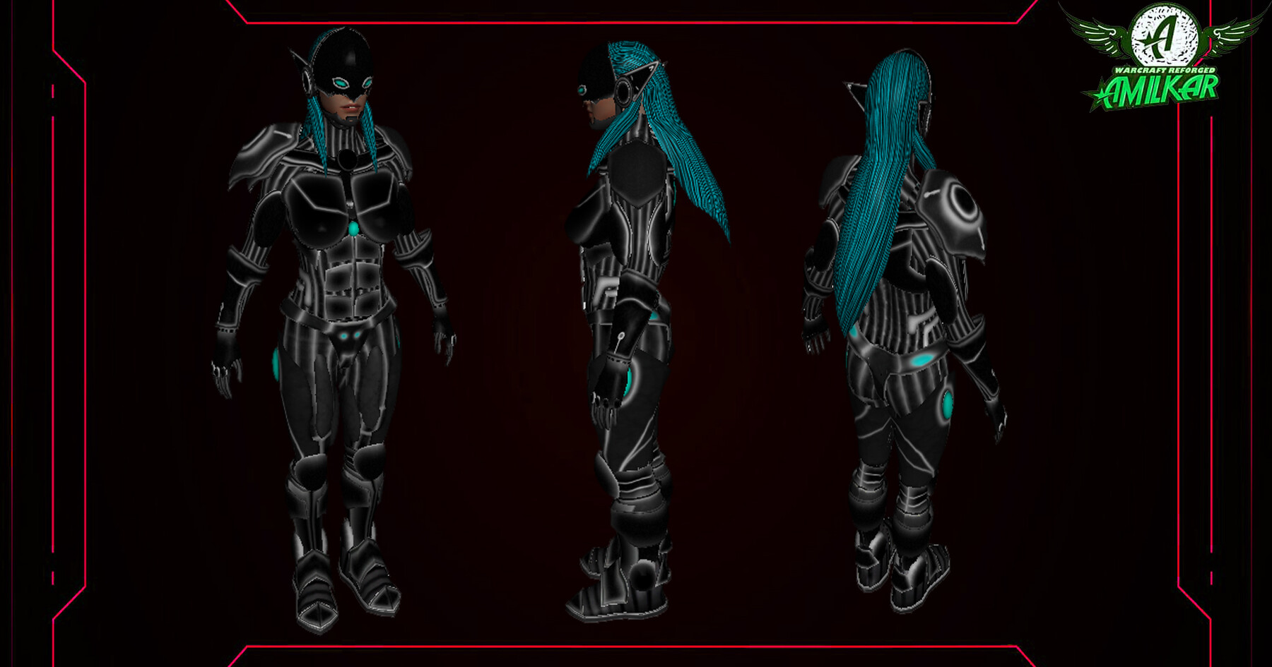 ArtStation - "Female Space Elf" --Rigged Ready for Games-- | Game Assets