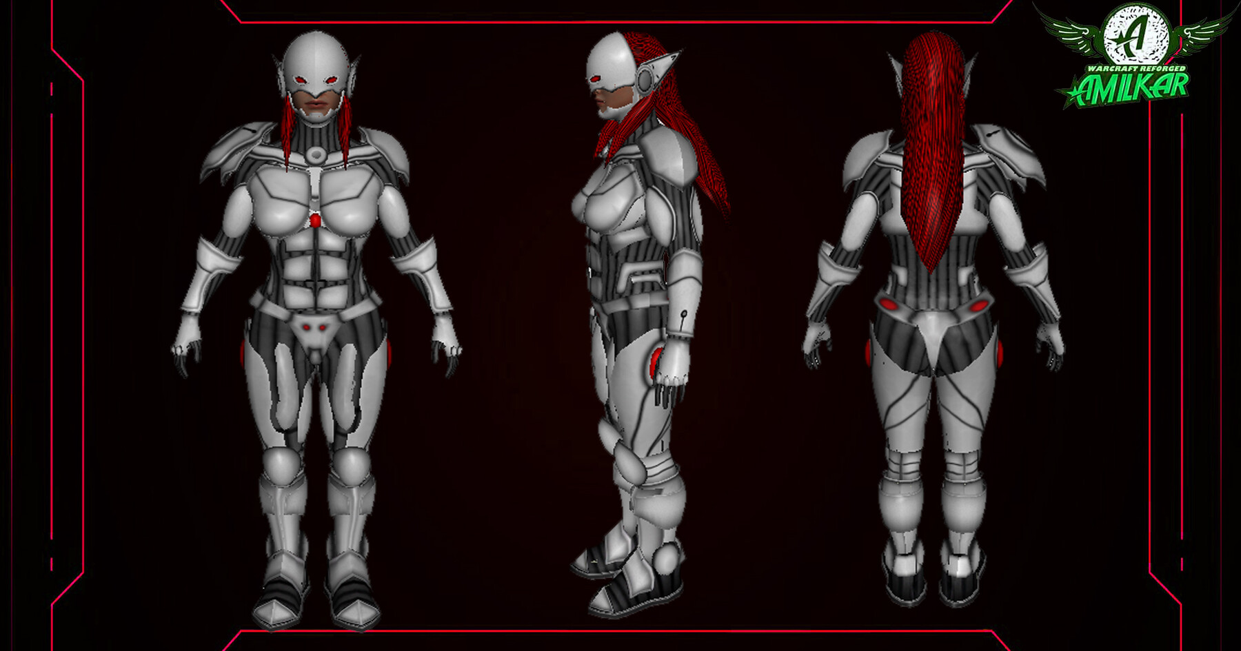 ArtStation - "Female Space Elf" --Rigged Ready for Games-- | Game Assets