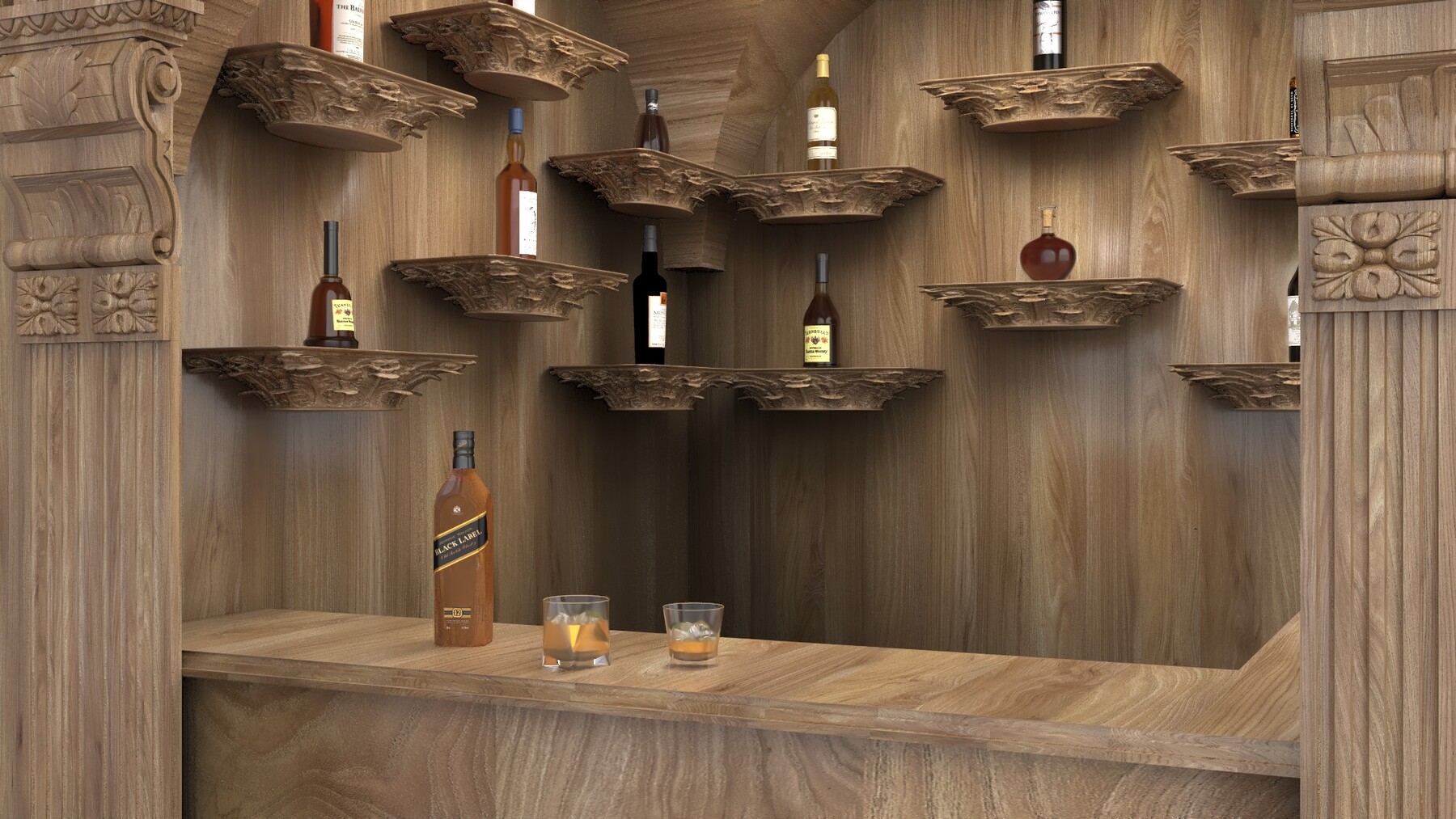 ArtStation - Home Bar | Resources