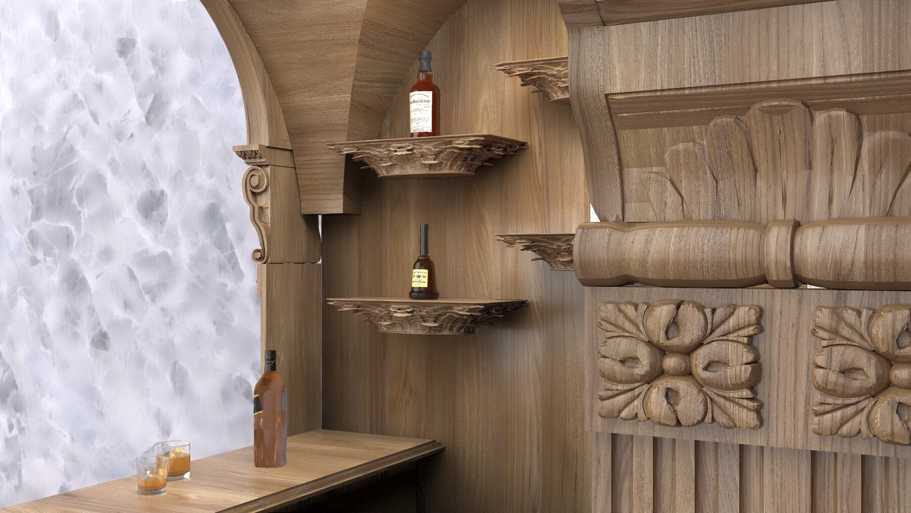 ArtStation - Home Bar | Resources