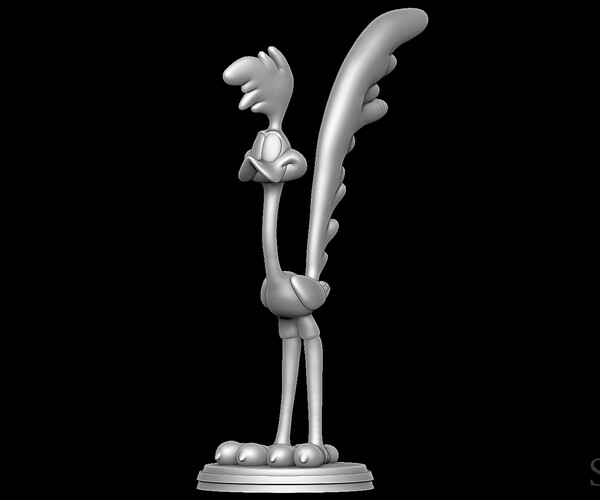 ArtStation - Road Runner - Looney Tunes 3D print model | Resources