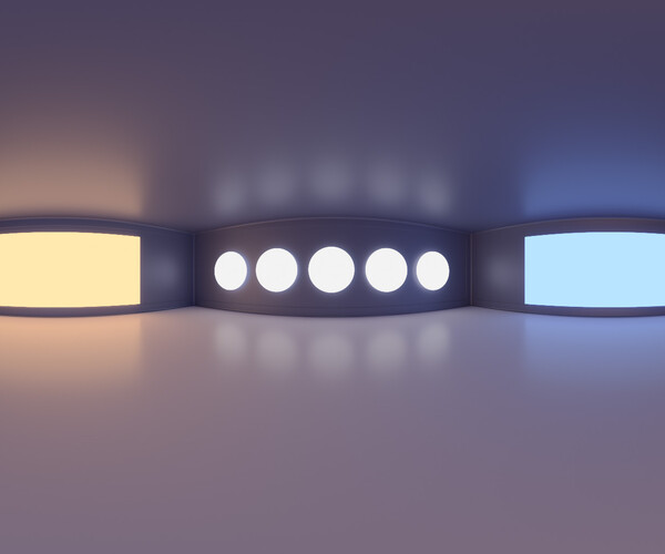 ArtStation - Hdri Studio Lighting 009 - For Your 3d Rendering | Resources