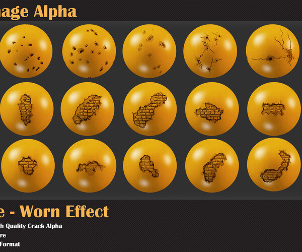 ArtStation - 80 Damage Alpha - VOL 04 | Brushes