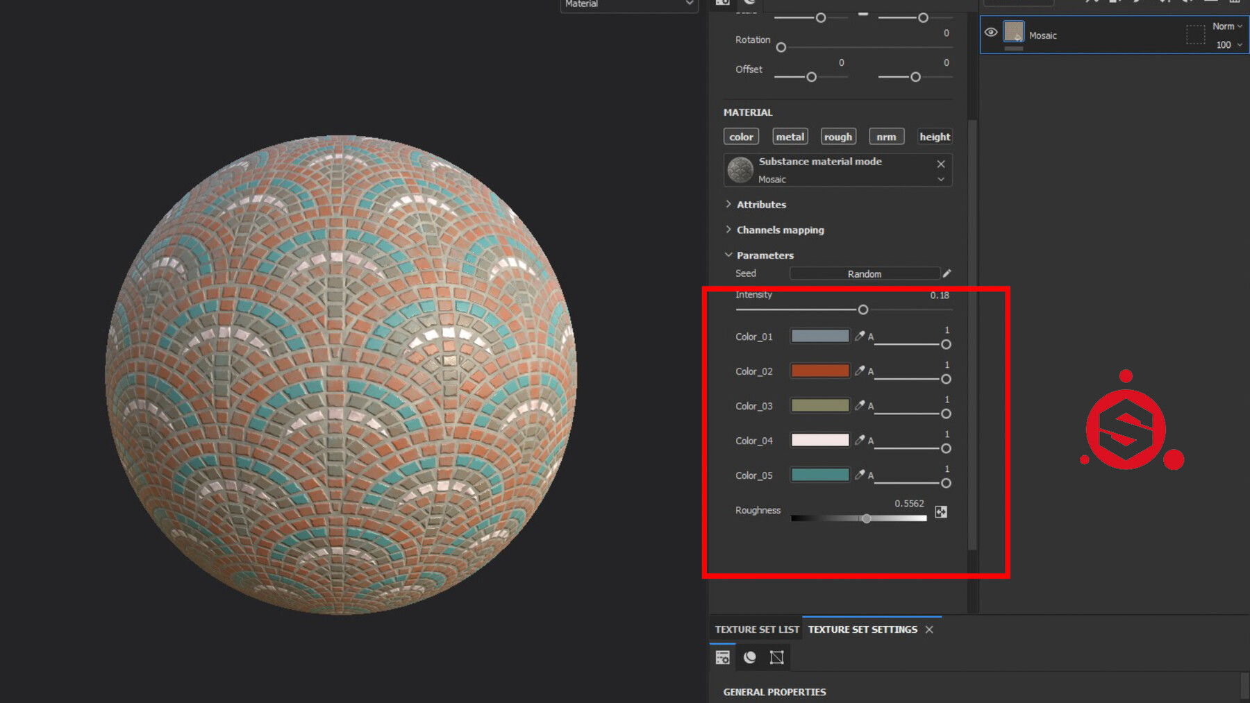 ArtStation - Mosaic Pattern Material | Resources