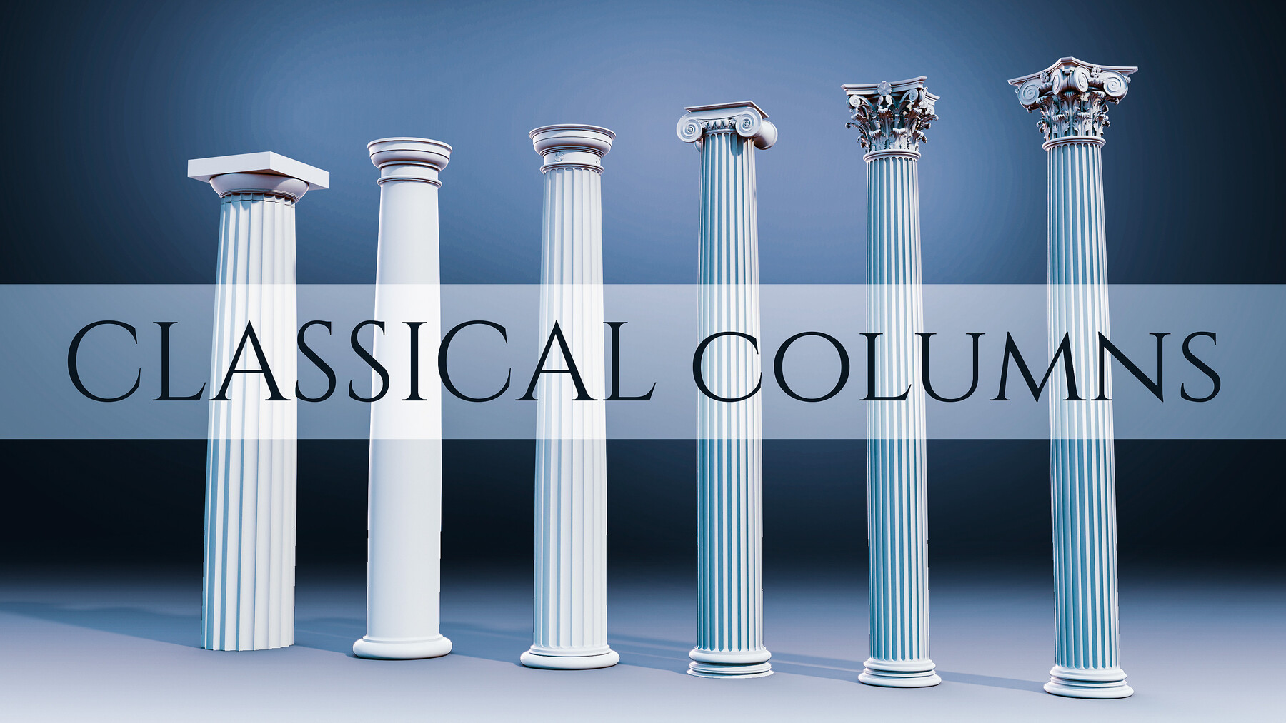 ArtStation - Classical Columns Pack | Resources