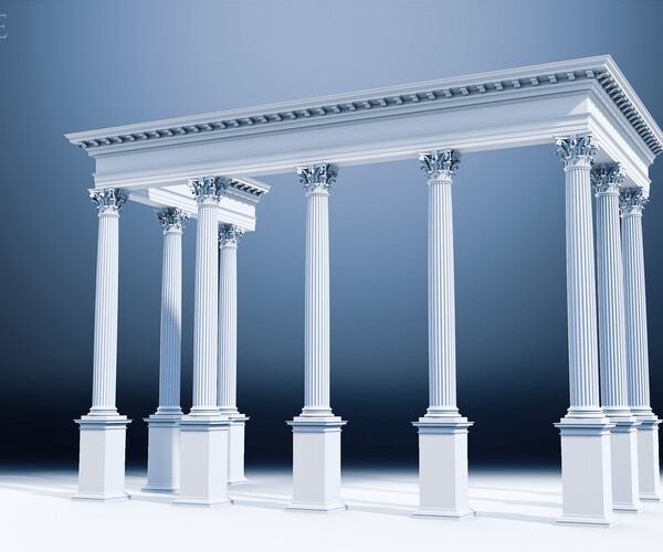 ArtStation - Classical Columns Pack | Resources