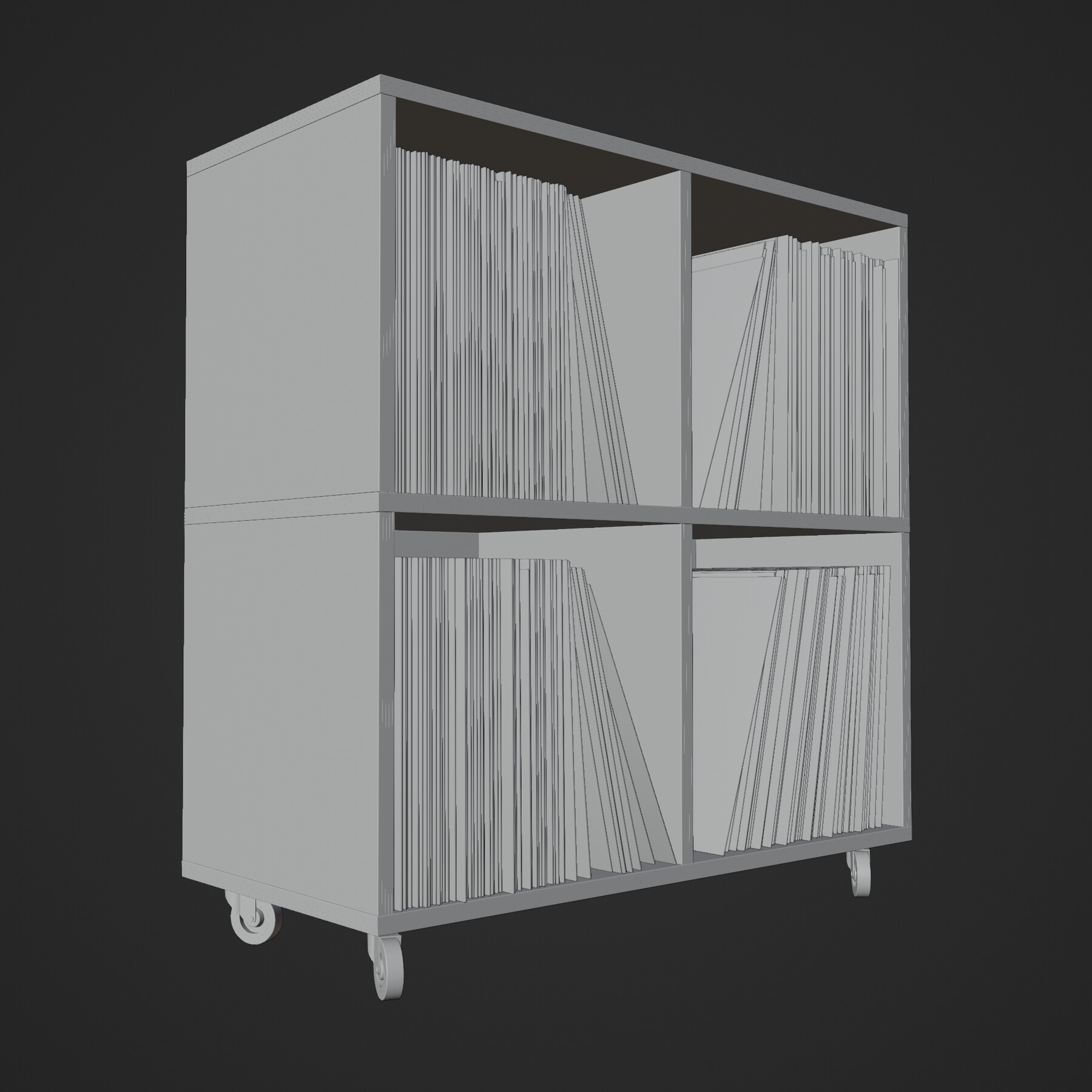 ArtStation - Vinyl Storage No38 | Resources