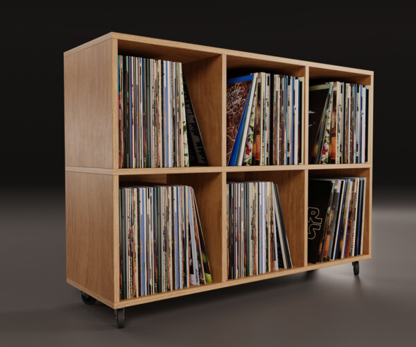 ArtStation - Vinyl Storage No39 | Resources