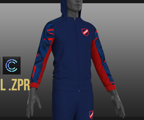 ArtStation - Jacket and Sports Coat Pants Model zprj | Resources